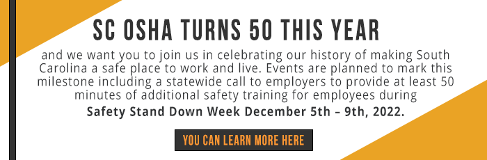 SC OSHA - South Carolina Occupational Safety and Health Administration